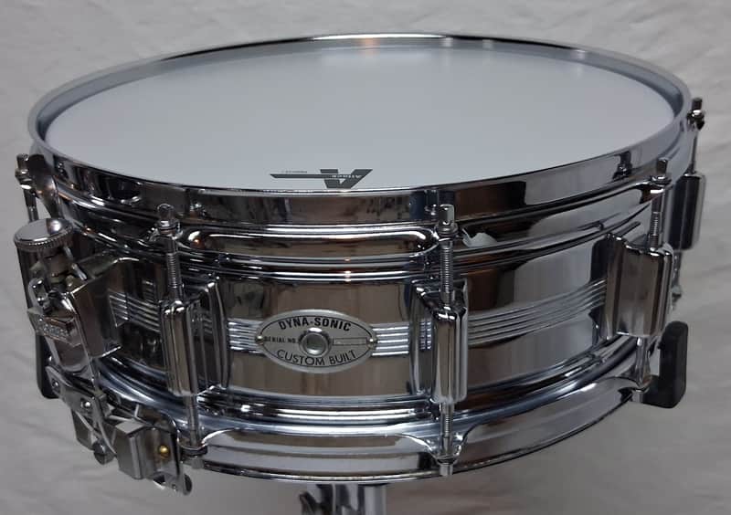 Rogers "5-Line" Dyna-Sonic 5x14" Brass Snare Drum with | Reverb