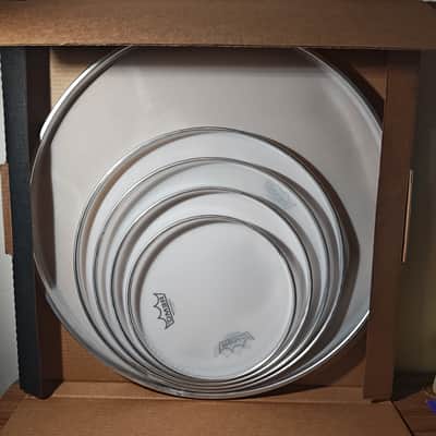 Remo Silentstroke Drum Head ProPack 12/13/14/16/22 - White | Reverb