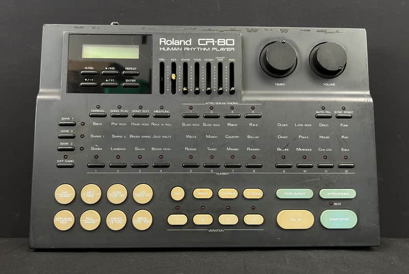 Roland CR-80 Human Rhythm Player 1990s - Gray w/ Power | Reverb Canada