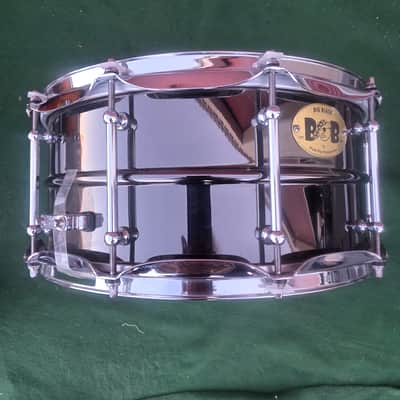 Pork Pie PP6514BB Big Black Brass 6.5x14" Snare Drum with | Reverb
