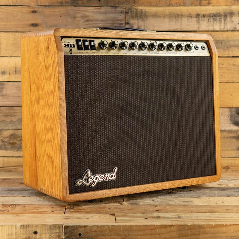 Legend Model A30 - Natural Solid Oak w/ Leather Cover | Reverb