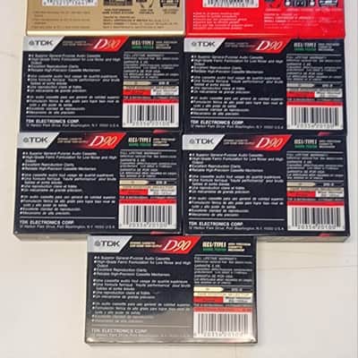 Lot of 7 NEW MAXELL & TDK 90 min Blank Cassette Tapes UR HIGH | Reverb