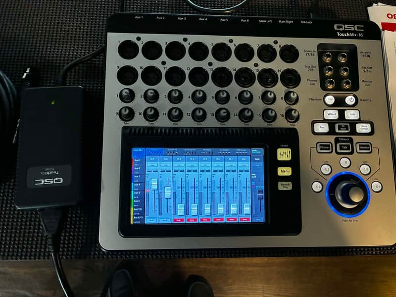 QSC TouchMix-16 Touch Screen Compact Digital Mixer 2010s - | Reverb