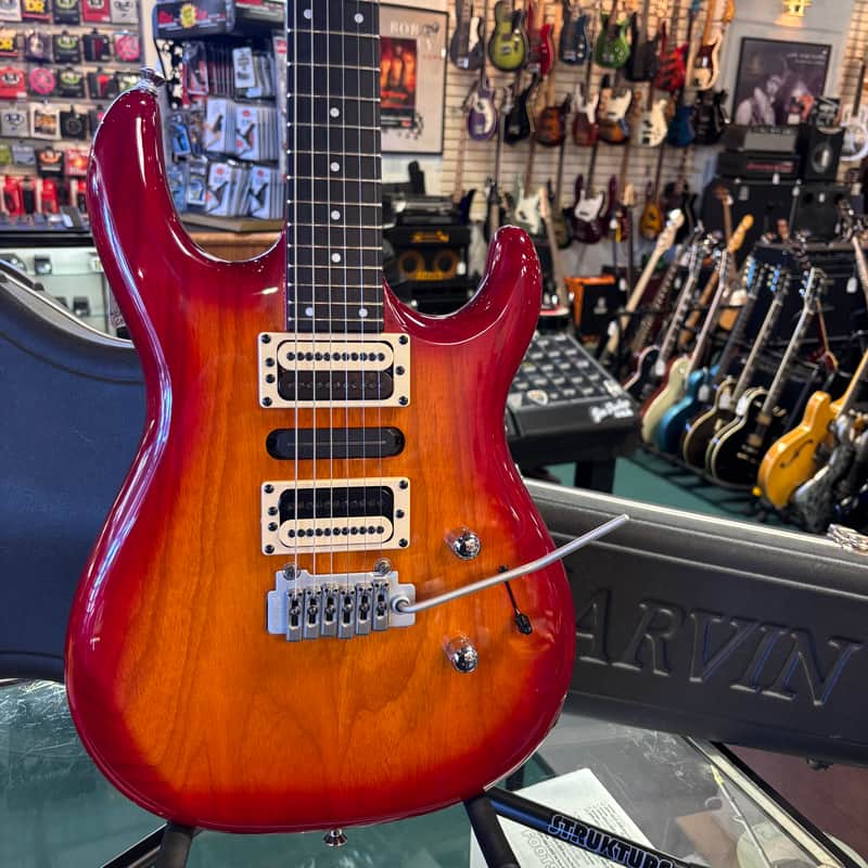 Carvin DC 145 F 2000's - Cherry Sunburst w/ Case | Reverb