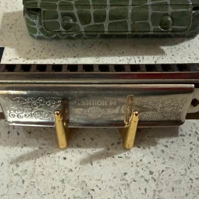 Vintage - M. Hohner Super Chromonica 270 Deluxe 48-Chord | Reverb