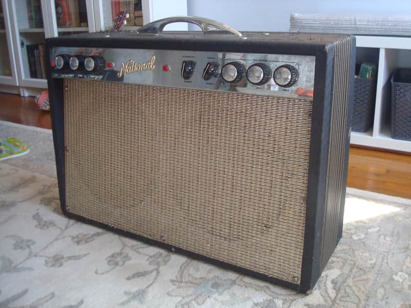 SERVICED: Vintage Valco National Glenwood 90 Amp with reverb | Reverb