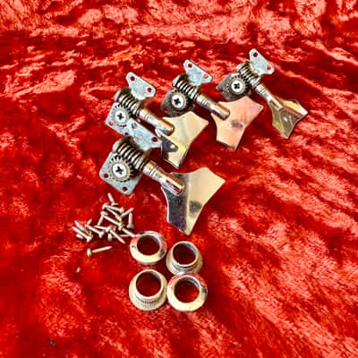 Vox Bass guitar tuners 1960’s - Chrome original vintage | Reverb