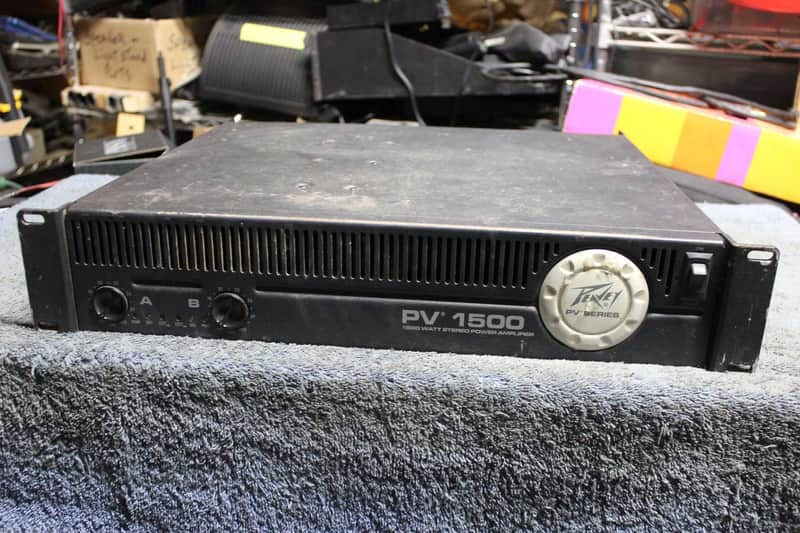 Peavey PV1500/2 Channel Rack Mount Power Amp | Reverb