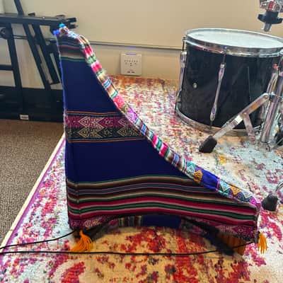 curved Andean-style pan flute Wooden | Reverb