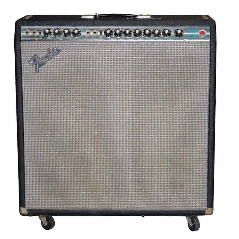 Fender 1979 Super Reverb Amplifier Silverface 4x10 | Reverb