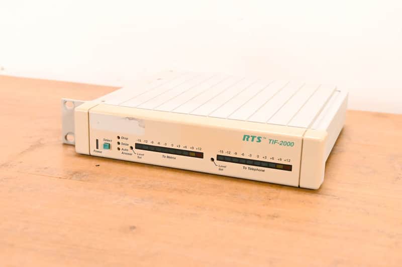 RTS TIF-2000 Single-Line Digital Telephone Interface (NO | Reverb