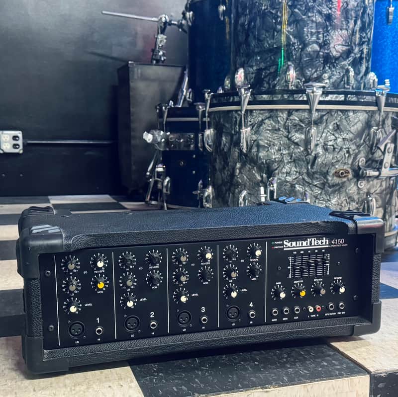 Soundtech 4150 Four Channel Powered Mixer | Reverb