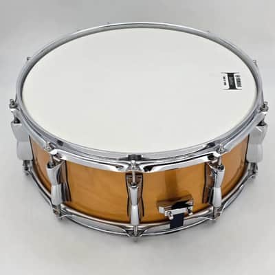 Used Yamaha Stage Custom Birch Snare Drum 14x5.5 Natural Wood | Reverb