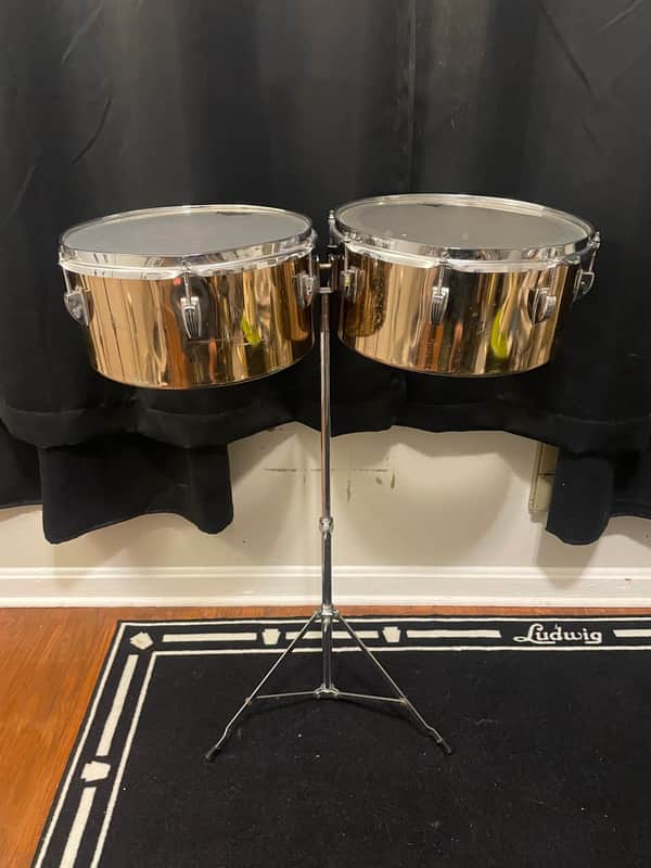 Ludwig Timbales 1970’s - Copper | Reverb