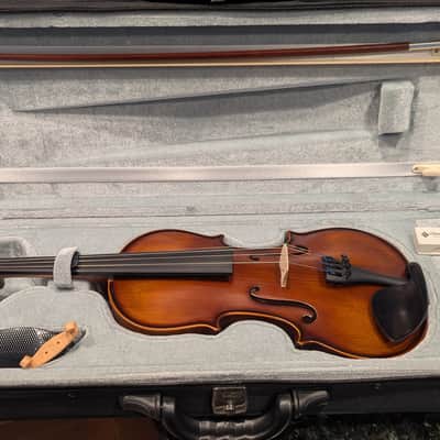 Bunnel Pupil Violin Outfit 4/4 Full Size - Carrying Case and | Reverb