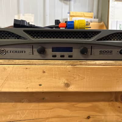 Crown XTI 6002 2-Channel 1200w Power Amplifier 2010s - Silver | Reverb