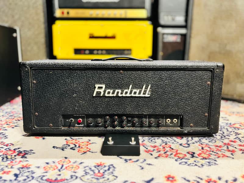 Randall Century 200 Head USA w/ Footswitch - Pantera / White | Reverb