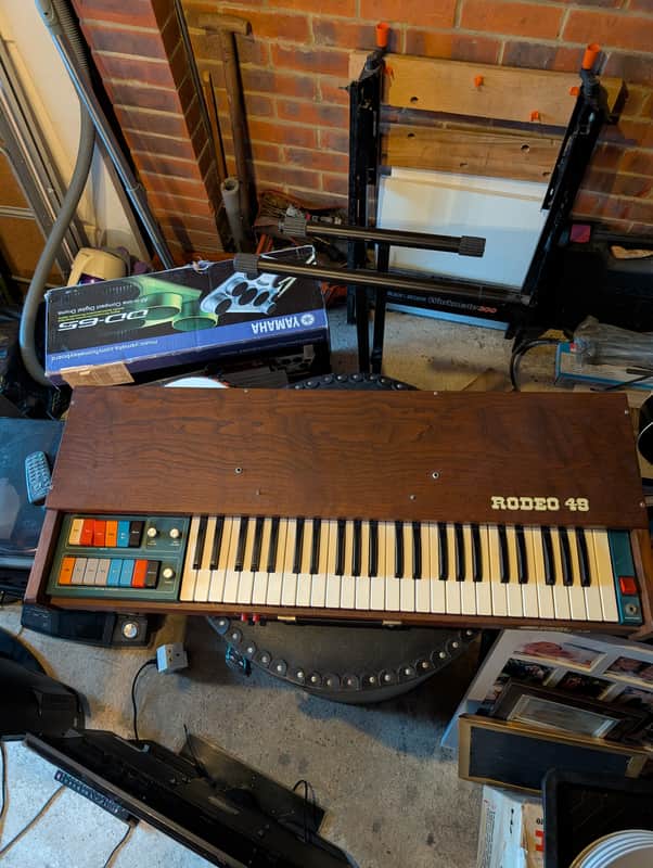 Rare GEM Rodeo 49 Vintage Synth Organ & Rhythm Drum Machine | | Reverb
