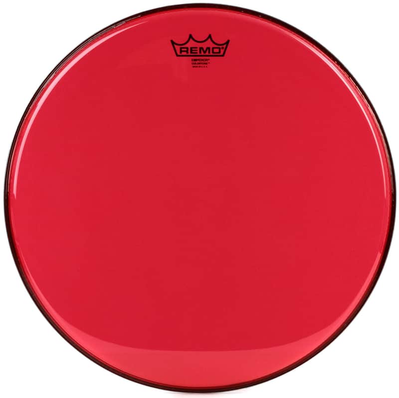 Remo Emperor Red Colortone Drumhead - 16 inch (5-pack) Bundle | Reverb