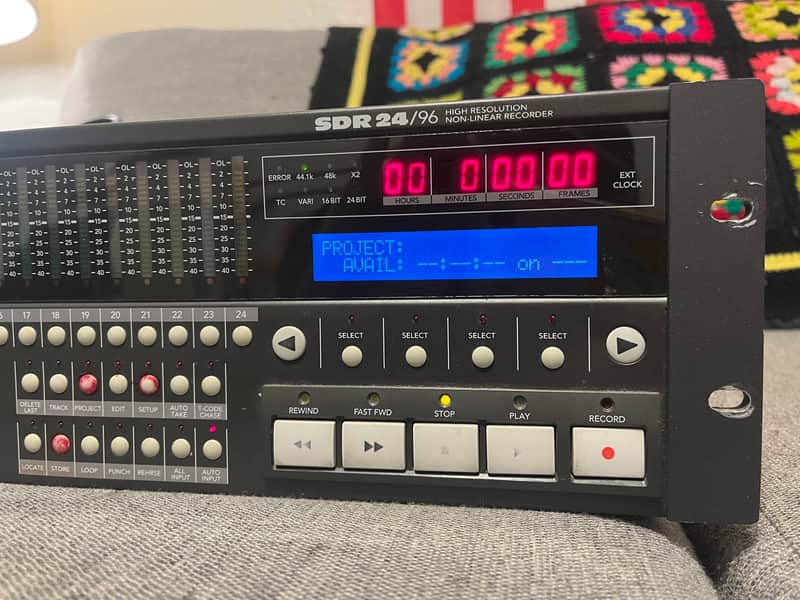 Mackie SDR 24/96 Digital Audio Recorder | Reverb