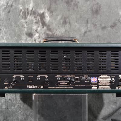 Trace Elliot Trident H100 100 watt 3 channel Tube Amp Head | Reverb