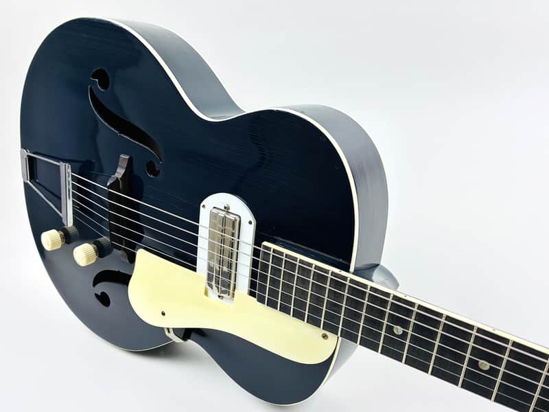 Harmony H-54 Roy Smeck Archtop. Cigarette Girl & Haberdashery | Reverb