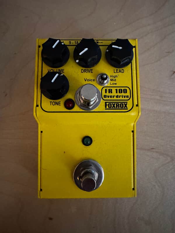 Foxrox Electronics FR 100 2020s - Yellow | Reverb