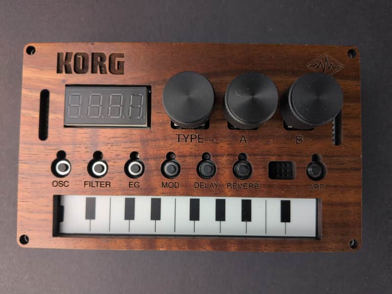 Korg Nu:Tekt NTS-1 with Custom Wood Panels and Upgraded | Reverb
