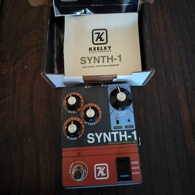 Keeley Synth 1 Reverse Attack Fuzz Wave Generator 2019 - | Reverb