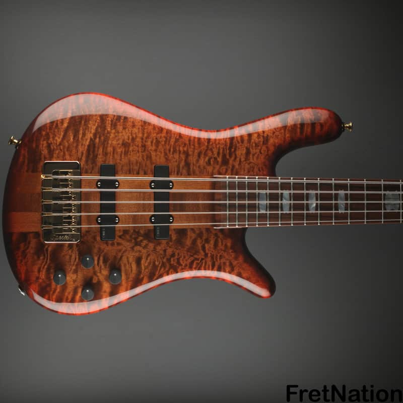 Spector Kramer Era NS-5 5-String Bass Ultra Amber High Gloss | Reverb