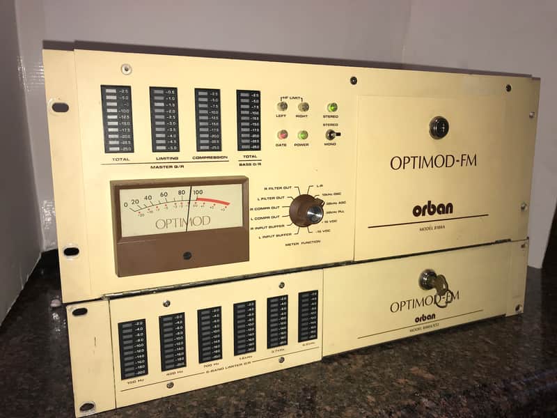 Orban Optimod 8100A1/U75 with XT2 FM Broadcast Audio | Reverb