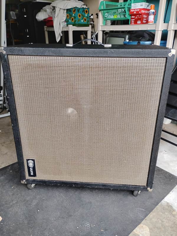 Vintage Sunn Coliseum 1x18 Folded Horn Bass Cabinet - | Reverb