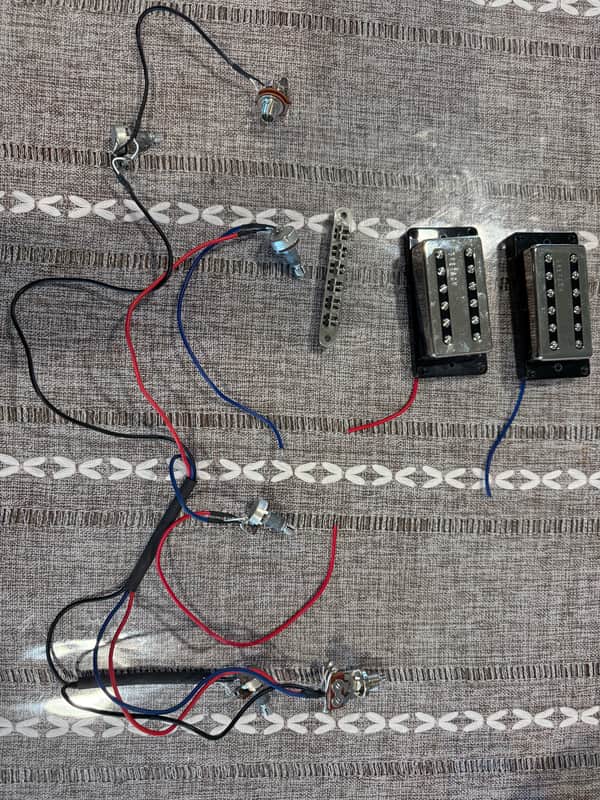 Gretsch G2420t Wiring Harness / Broad’Tron Humbucker Pickups | Reverb
