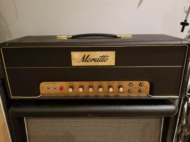Moratto 18 watt custom amp 18 watt TMB 2017 - Black tolex | Reverb