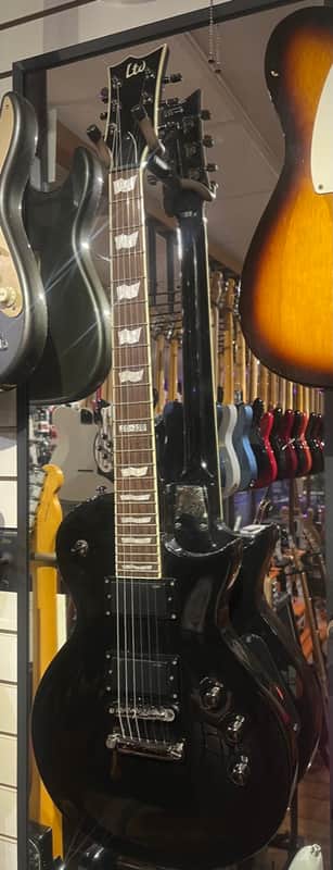 ESP LTD EC-330 Black | Reverb