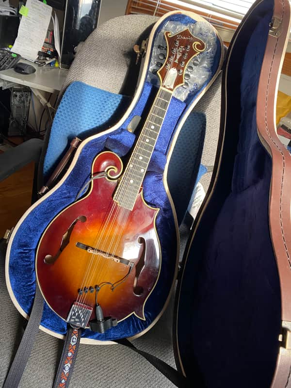 Tim Davis F5 mandolin 2000s - Sunburst | Reverb