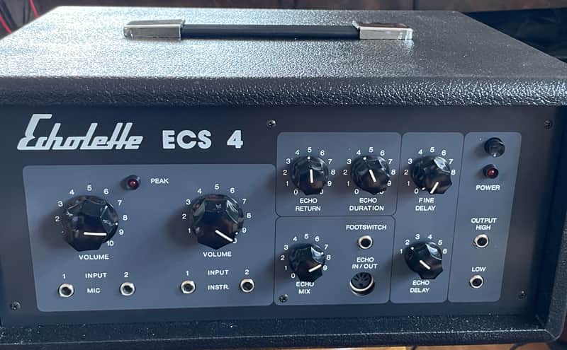 1978 Echolette ECS-4 (Melos EM-200, Univox Echo-Tech) Disk | Reverb
