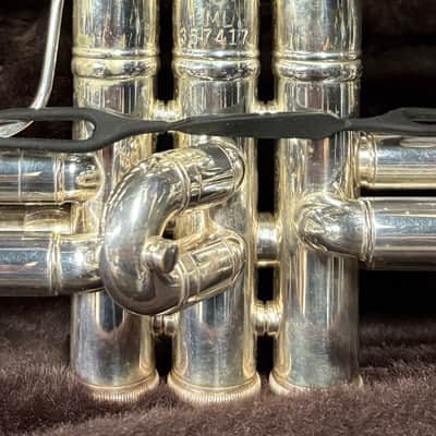Bach Stradivarius Trumpet Model 37, Silver Finish | Reverb