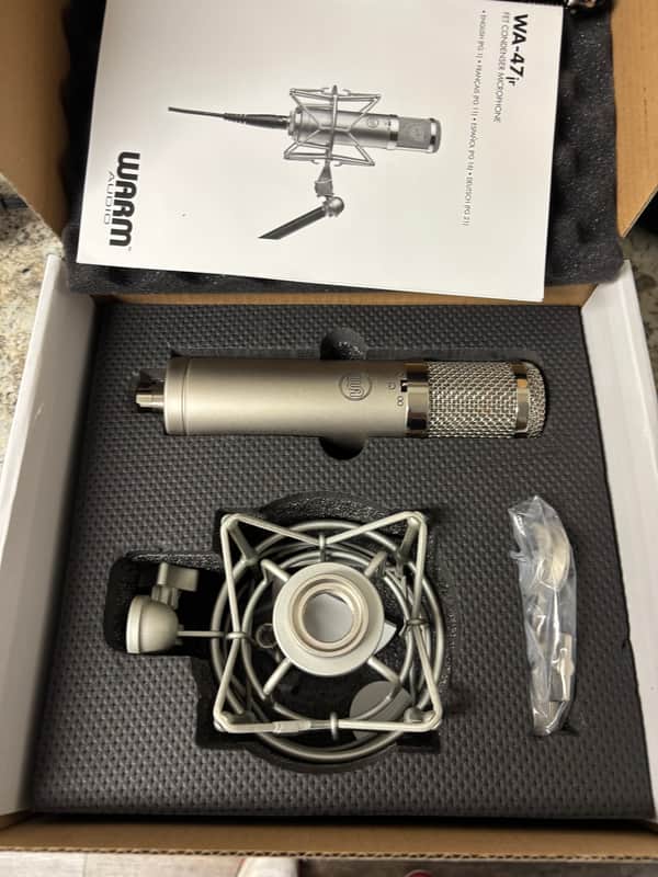 Warm Audio WA-47jr Large Diaphragm Multipattern FET Condenser | Reverb