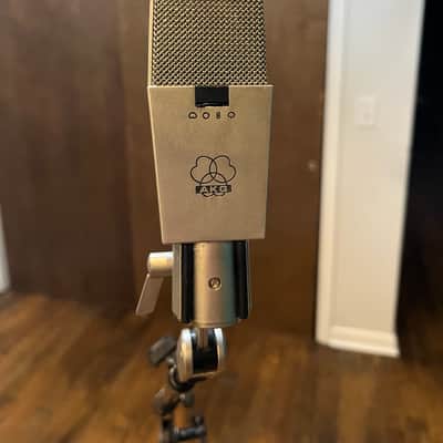 AKG C414 EB with Nylon CK12 Capsule 1976 - Silver | Reverb