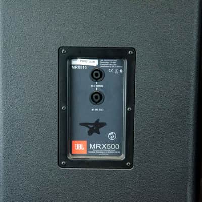 Used JBL MRX500 Speaker Enclosures (pair), Covers | Reverb