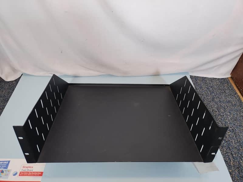 Stagg RC19-3U Rack Unit Shelf - Black | Reverb