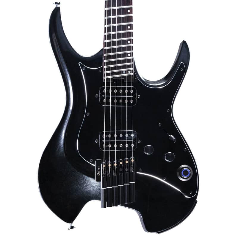 Mooer GTRS W800 Headless Intelligent Guitar Pearl Black | Reverb UK