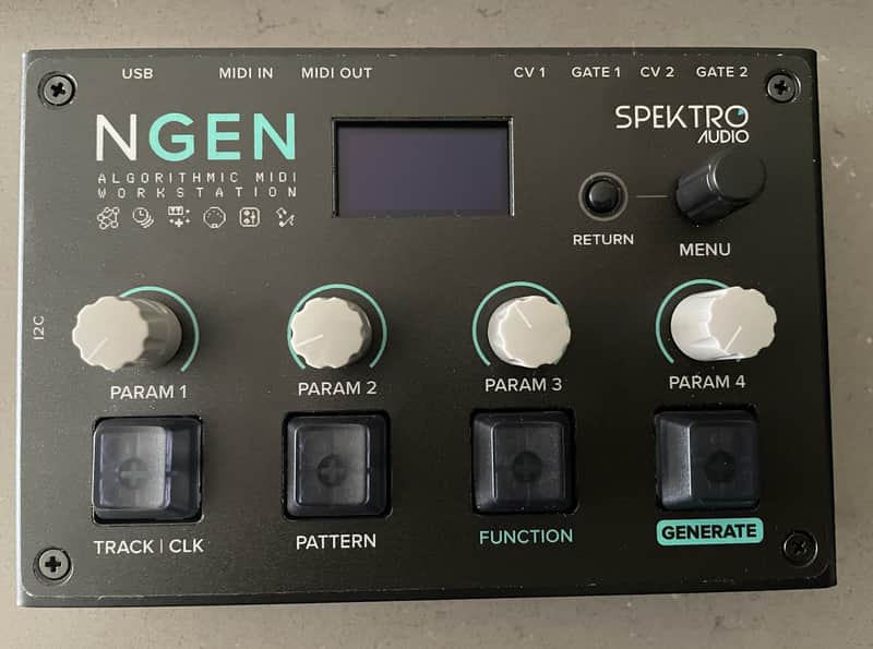 Spektro Audio NGEN Algorithmic MIDI Workstation | Reverb