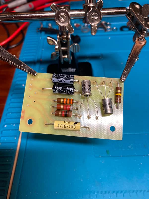 Fuzz Face PCB with Germanium Transistors | Reverb