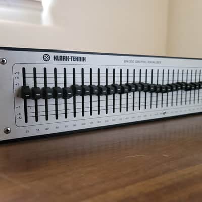 Klark Teknik DN300 30-Band Graphic Equaliser EQ Vintage Rack | Reverb