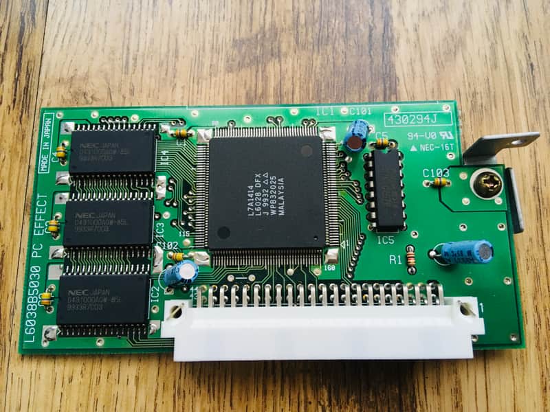 Akai Eb16 Effect Board "Sample Verb" Expansion for Samplers S | Reverb