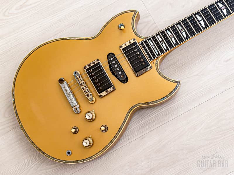 1982 Yamaha SG3000 Custom Prototype One-Off HSH Gold w/ Case | Reverb