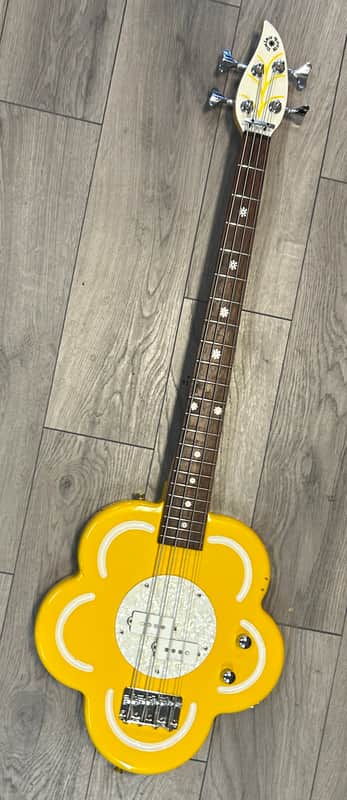 Daisy Rock Daisy Bass Guitar - Yellow | Reverb