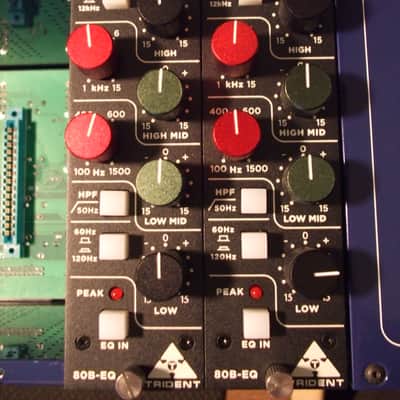 PAIR of Trident 80B EQ 500 Series Equalizer Module 2010s - | Reverb